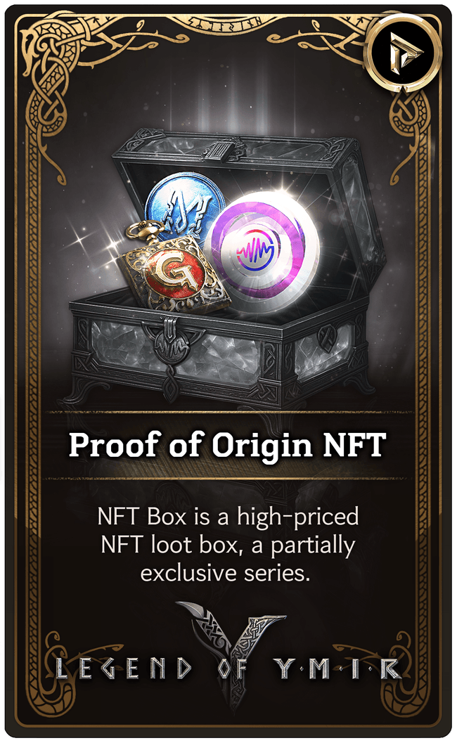 WEMIX PLAY NFT: Proof of Origin NFT